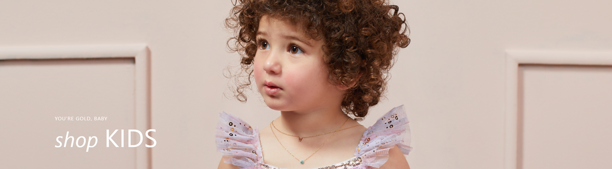 Kids Gold Earrings | 14K Gold Earrings for Kids – Baby Gold