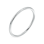 14K Gold Wire Stacking Ring – Baby Gold
