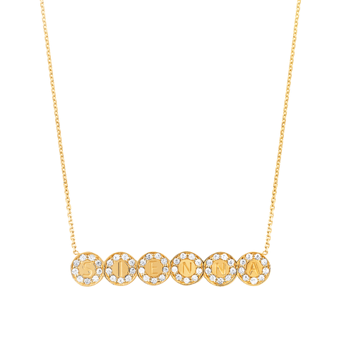 14K Gold Name Necklaces - Baby Gold