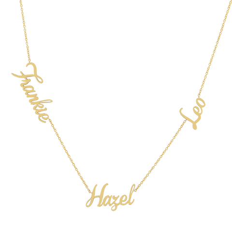 Gold Name Necklace | Personalize with a 14k Gold Name Necklace – Baby Gold