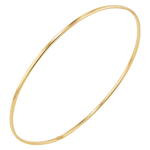 14K Gold Wire Slip On Bangle Bracelet – Baby Gold
