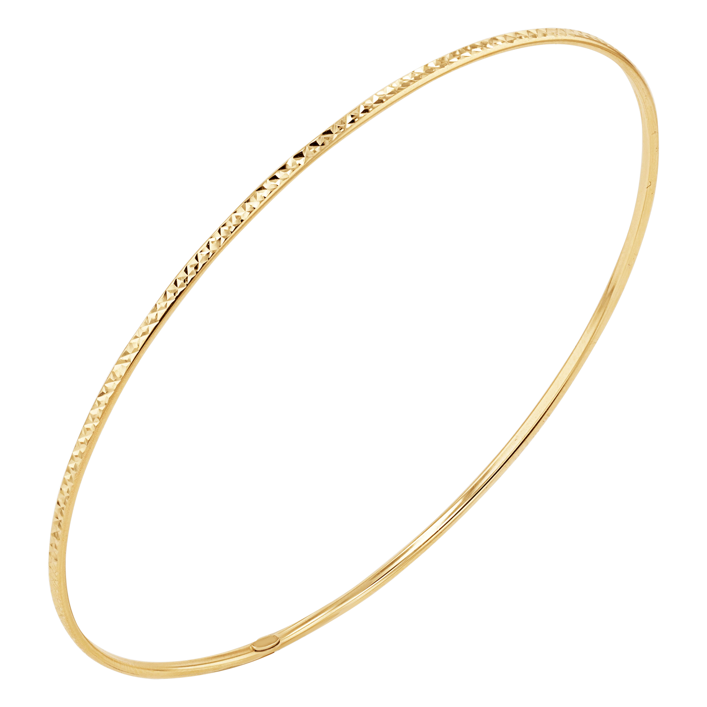 14K Gold Bangle Bracelets - Lifetime Guarantee & FREE U.S. Shipping ...