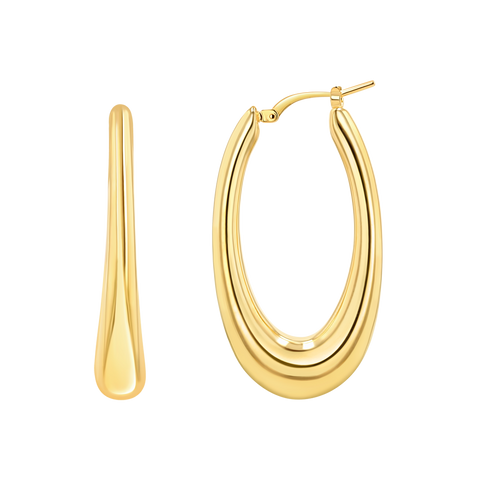 14K Gold Earrings | Shop Yellow, Rose, And White Gold | Baby Gold