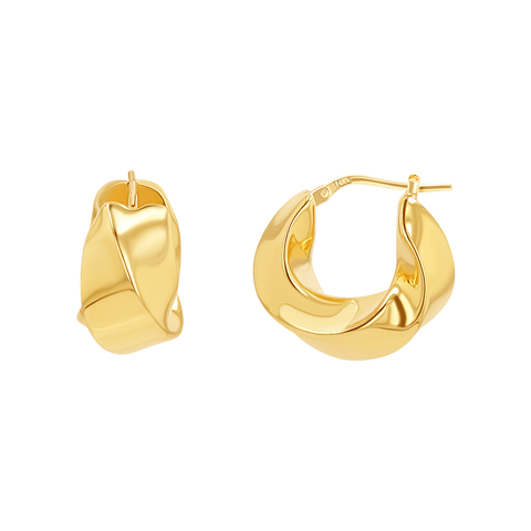 14K Gold Earrings | Shop Yellow, Rose, And White Gold | Baby Gold