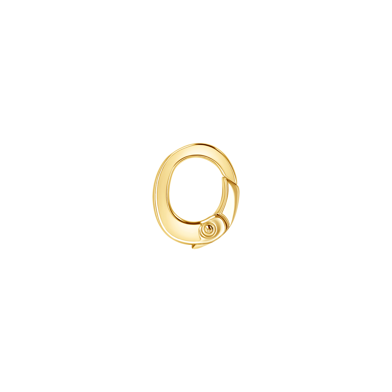 14K Gold Spring Charm Connector – Baby Gold