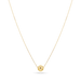 14K Gold Solitaire Ball Slider Necklace – Baby Gold