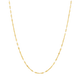 14K Gold Demure Chain Necklace – Baby Gold