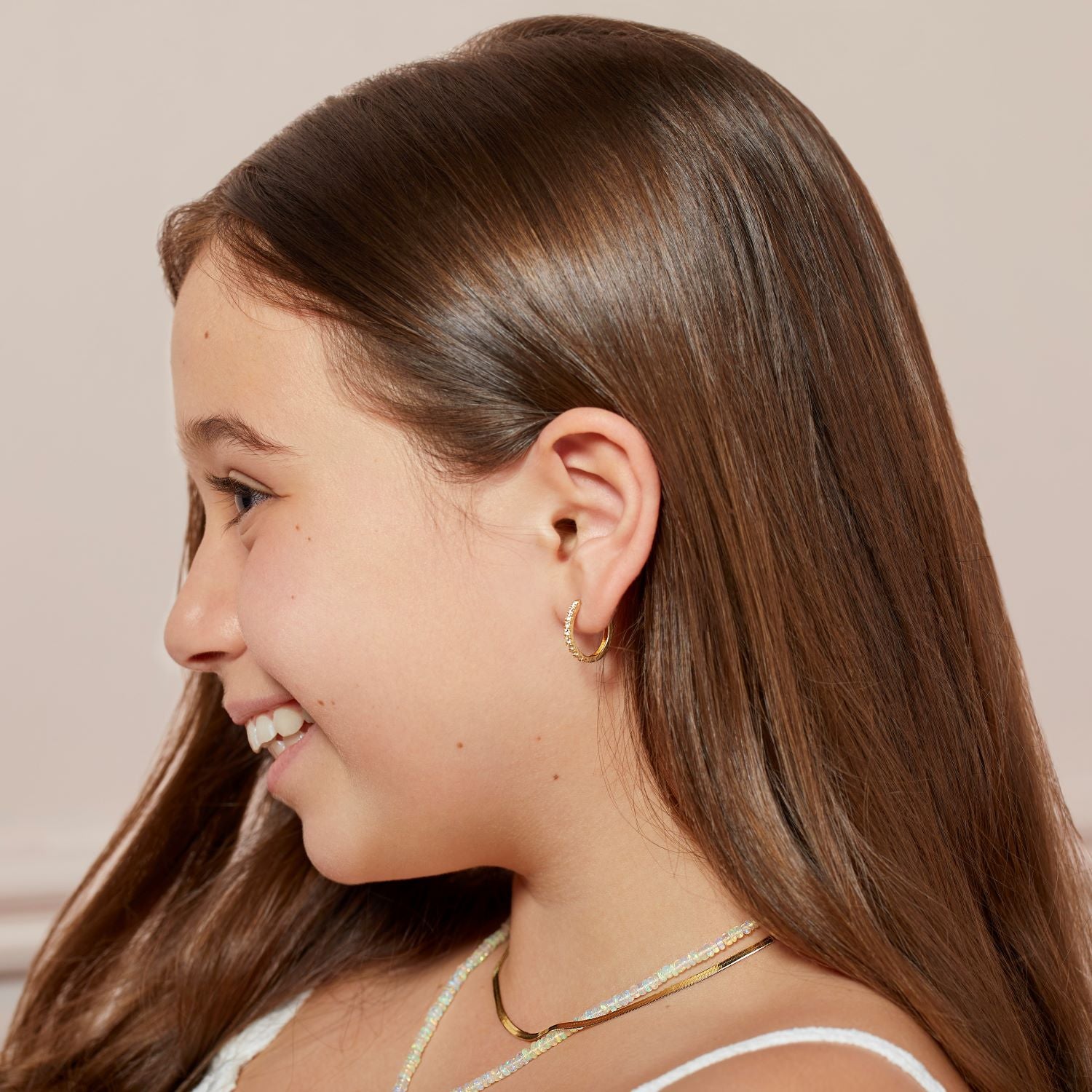 Kids Gold Earrings | 14K Gold Earrings for Kids – Baby Gold