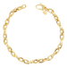14K Gold Celine Twist Link Bracelet – Baby Gold
