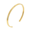 14K Gold Twin Bar Cuff – Baby Gold