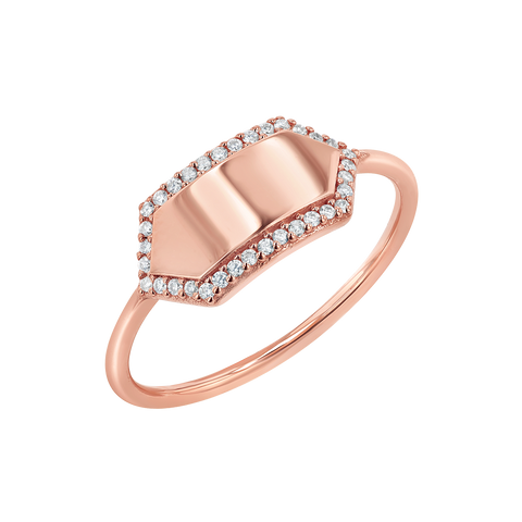 14K Gold Personalized Rings – Baby Gold