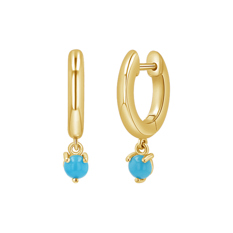 14k Gold Huggie Earrings - Lifetime Guarantee & FREE U.S. Shipping ...