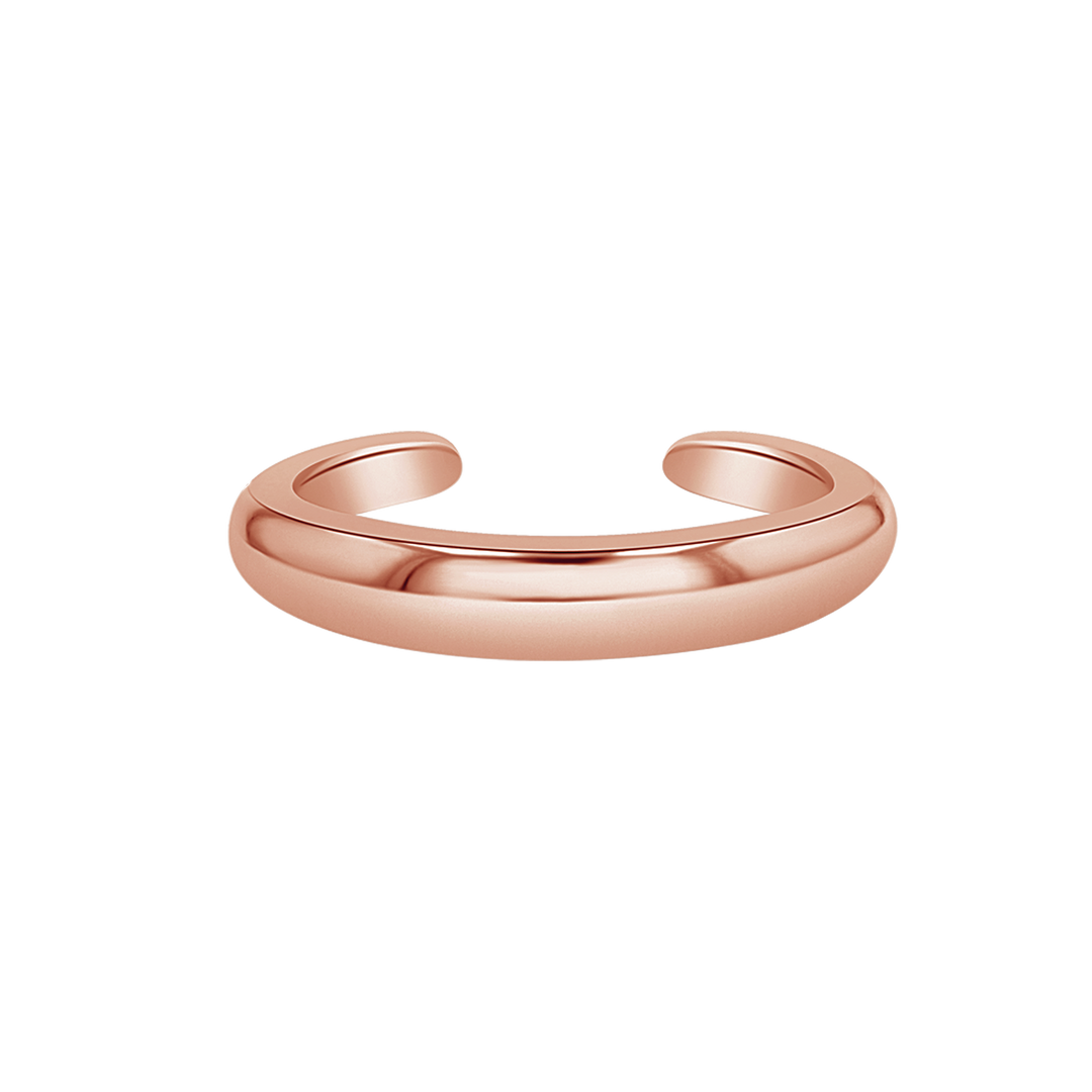 14K Gold Dome Ear Cuff – Baby Gold