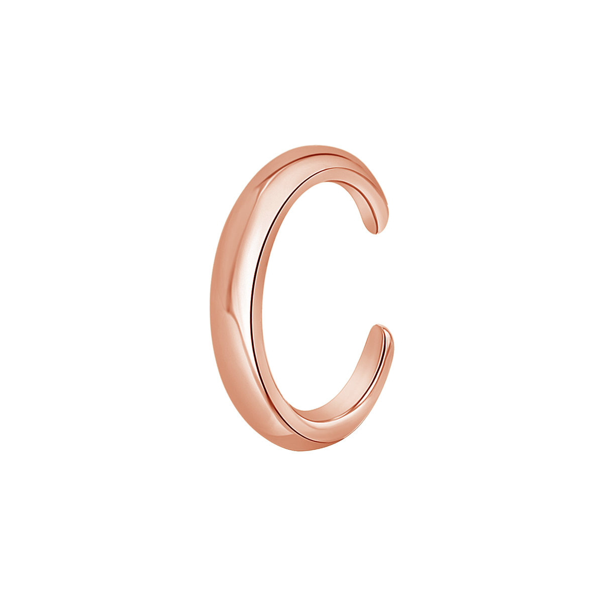 14K Gold Dome Ear Cuff – Baby Gold