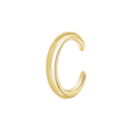 14K Gold Dome Ear Cuff – Baby Gold