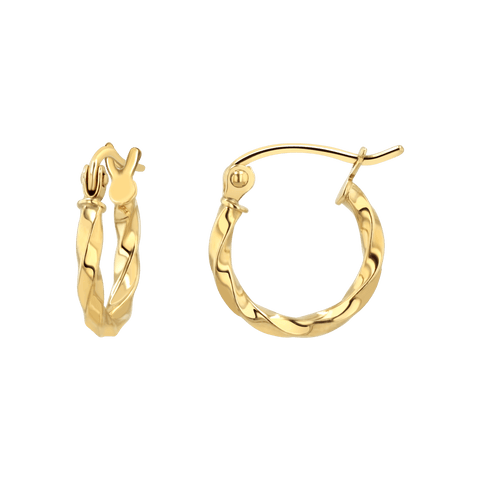 14K Gold Earrings | Shop Yellow, Rose, And White Gold | Baby Gold