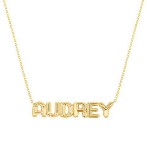 14K Gold Name Necklaces - Baby Gold