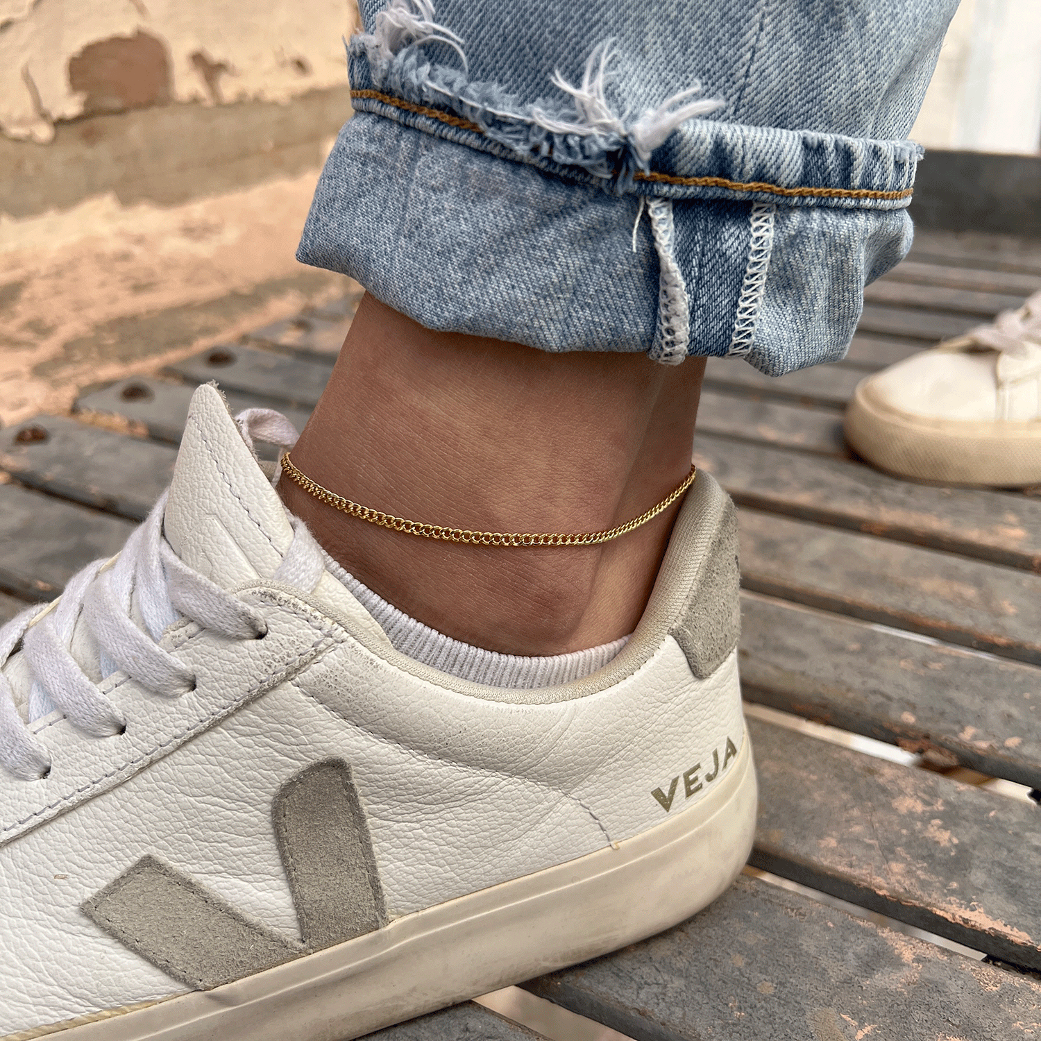 14K Gold Anklets | Baby Gold