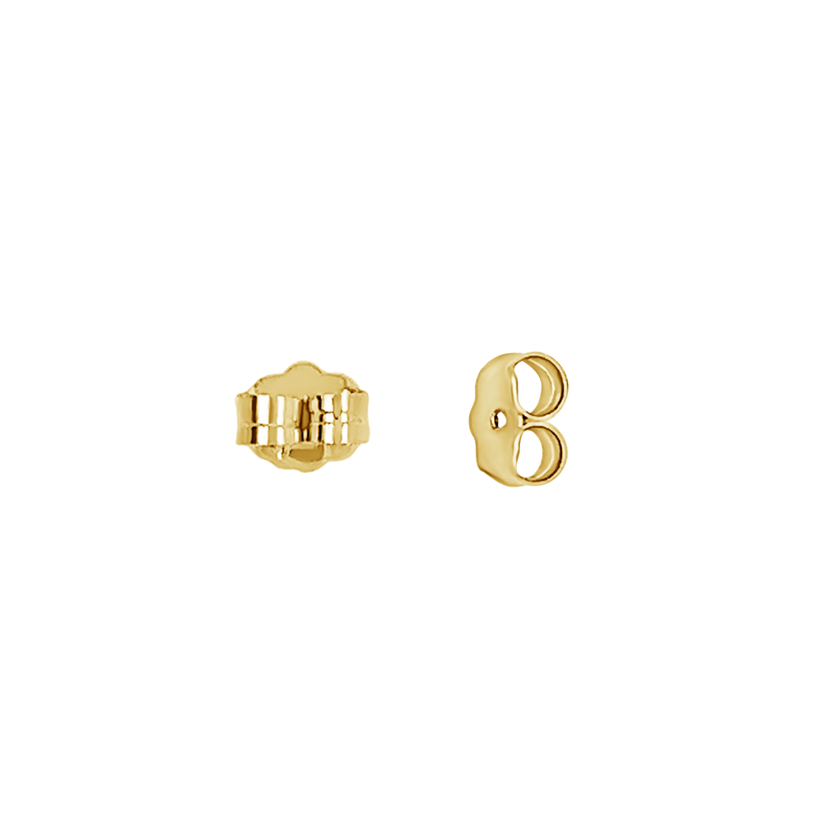 14K Solid Gold Earring Butterfly Back – Baby Gold