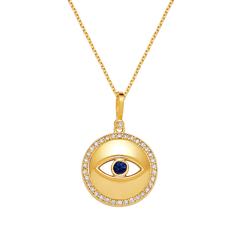 14K Gold Evil Eye Jewelry – Baby Gold