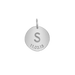 14K Gold Engravable Initial & Date Charm – Baby Gold