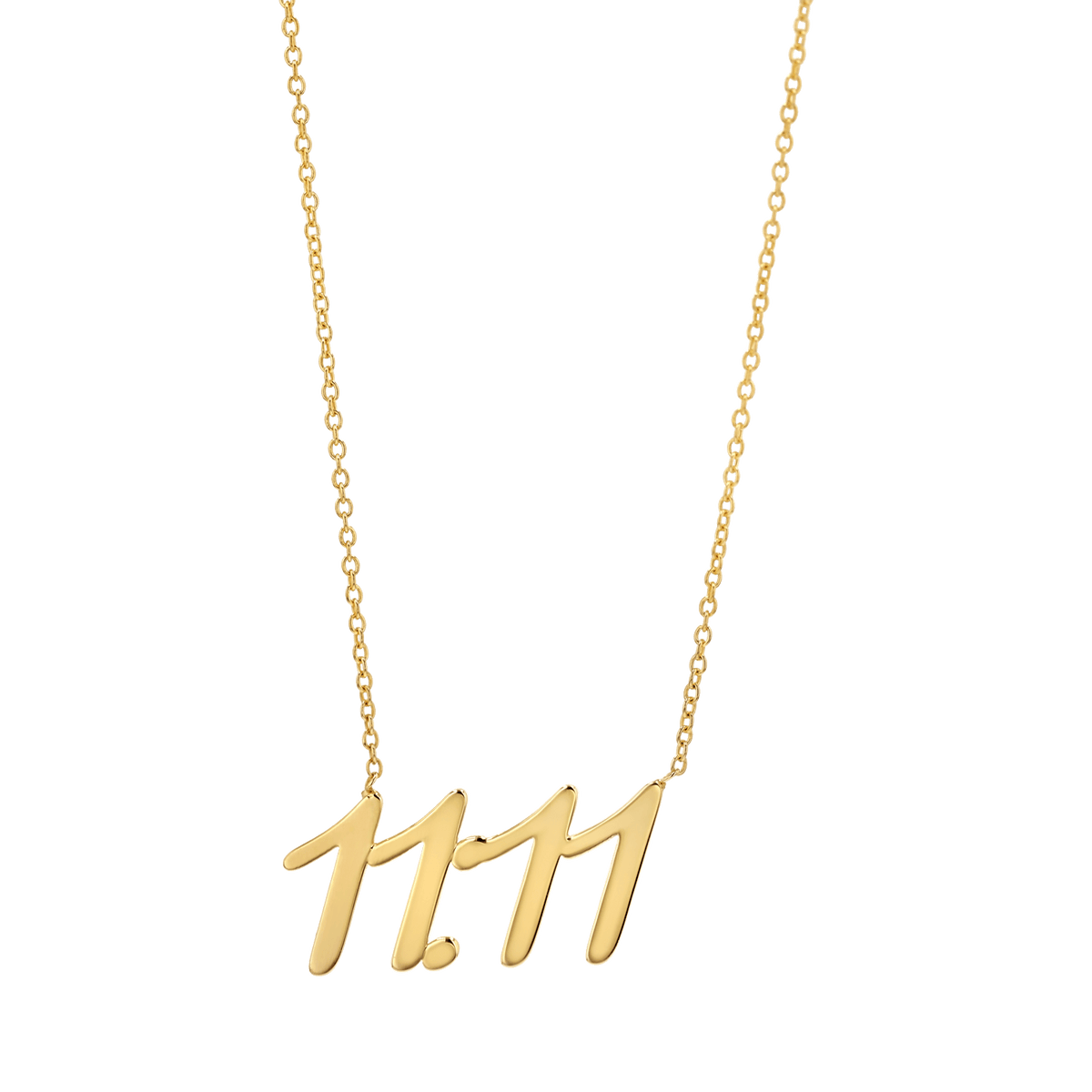 14K Gold 11:11 Spiritual Necklace – Baby Gold