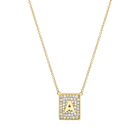 Gold Letter Jewelry | Yellow, Rose, White, & Gold | Baby Gold