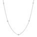 14K Gold Extra Long Diamond Strand Necklace – Baby Gold