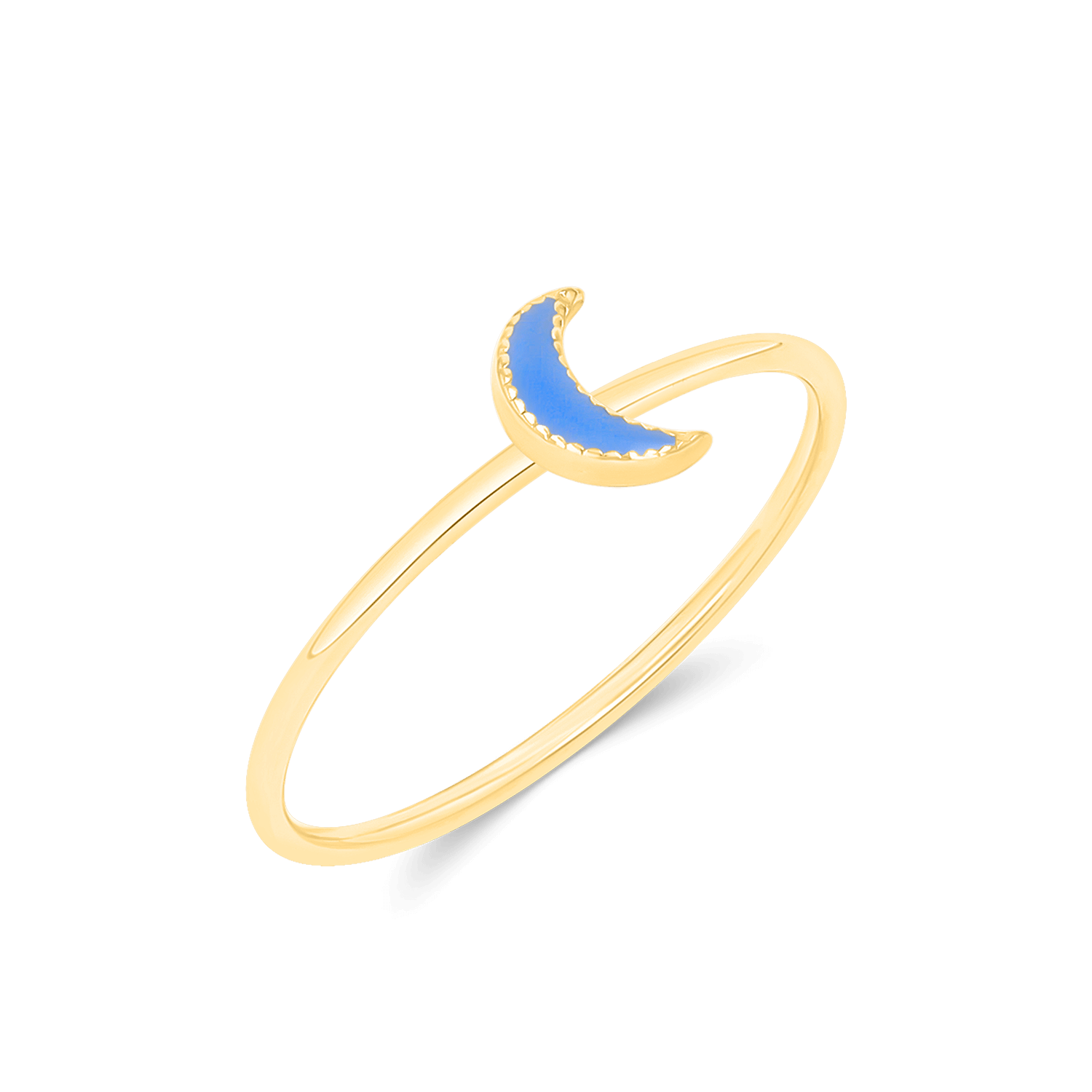 14k Gold Enamel Rings - Lifetime Guarantee & FREE U.S. Shipping – Baby Gold