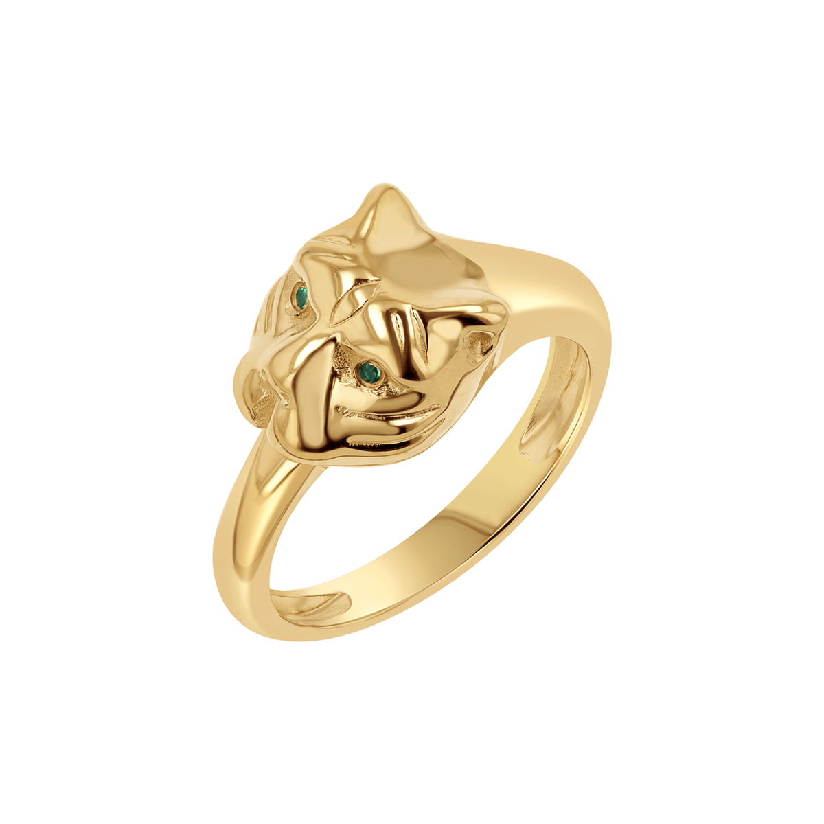 14K Gold Tiger Ring – Baby Gold